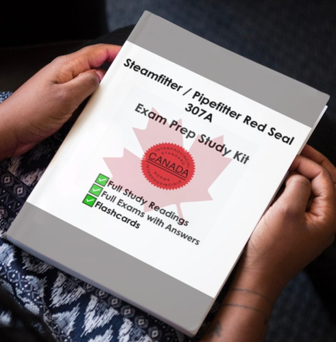 HARDCOPY Red Seal Steamfitter Exam Pipefitter 307A Study Guide | Red ...