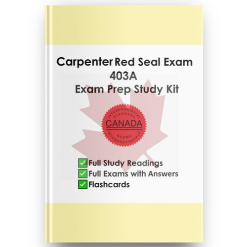 Carpenter Exam Materials | Carpenter Exam Questions Download PDF | Red ...
