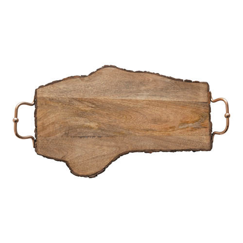 Live Edge Serving Tray With Handles | HOUSE OF RIO