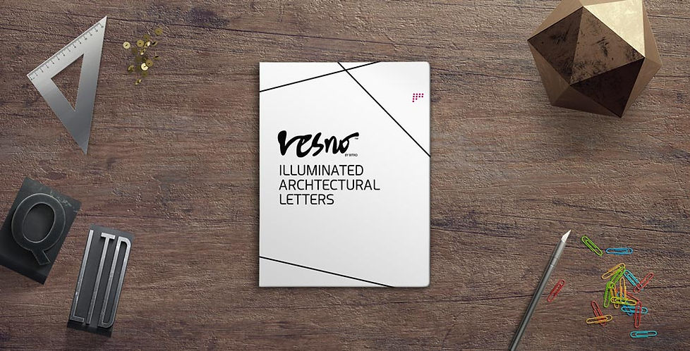 Resno-Illuminated Architectural Letters | LED Signage | United States