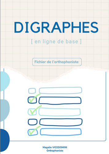 Digraphes en ligne de base - Fichier PDF | Magalie.orthophonie
