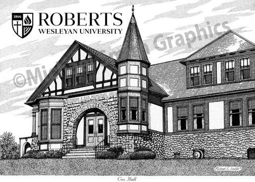 Roberts Wesleyan University | Wall Art Print | Michael Smith Graphics