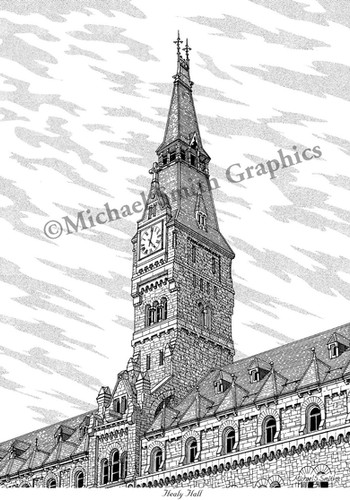 Georgetown University | Wall Art Print | Michael Smith Graphics