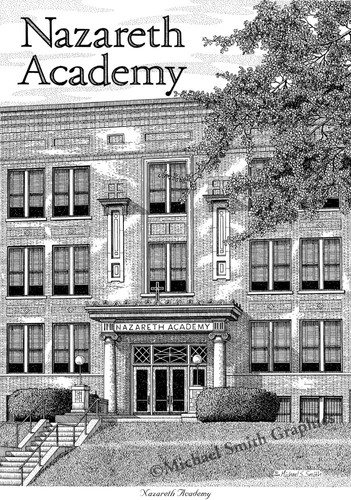 Nazareth Academy | Wall Art Print | Michael Smith Graphics