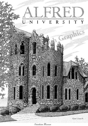 Alfred University | Wall Art Print | Michael Smith Graphics