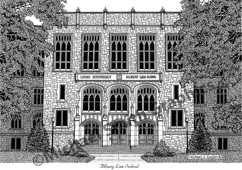 Albany Law School | Wall Art Print | Michael Smith Graphics