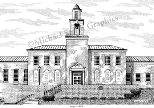 Hartwick College | Wall Art Print | Michael Smith Graphics