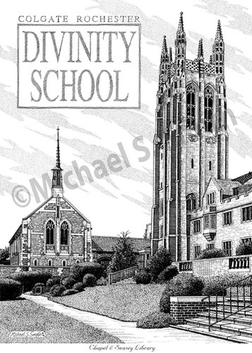 Colgate-Divinity School | Wall Art Print | Michael Smith Graphics