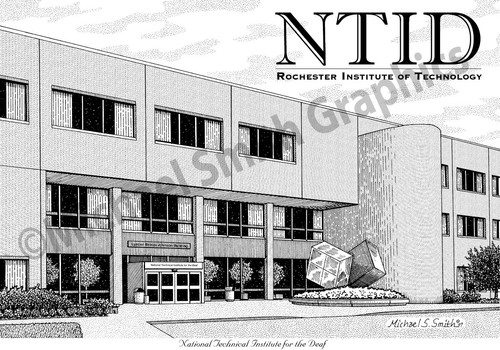 RIT NTID | Wall Art Print | Michael Smith Graphics
