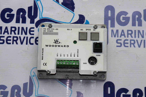 WOODWARD DPG-2101-002 SPEED CONTROL | Agry Marine