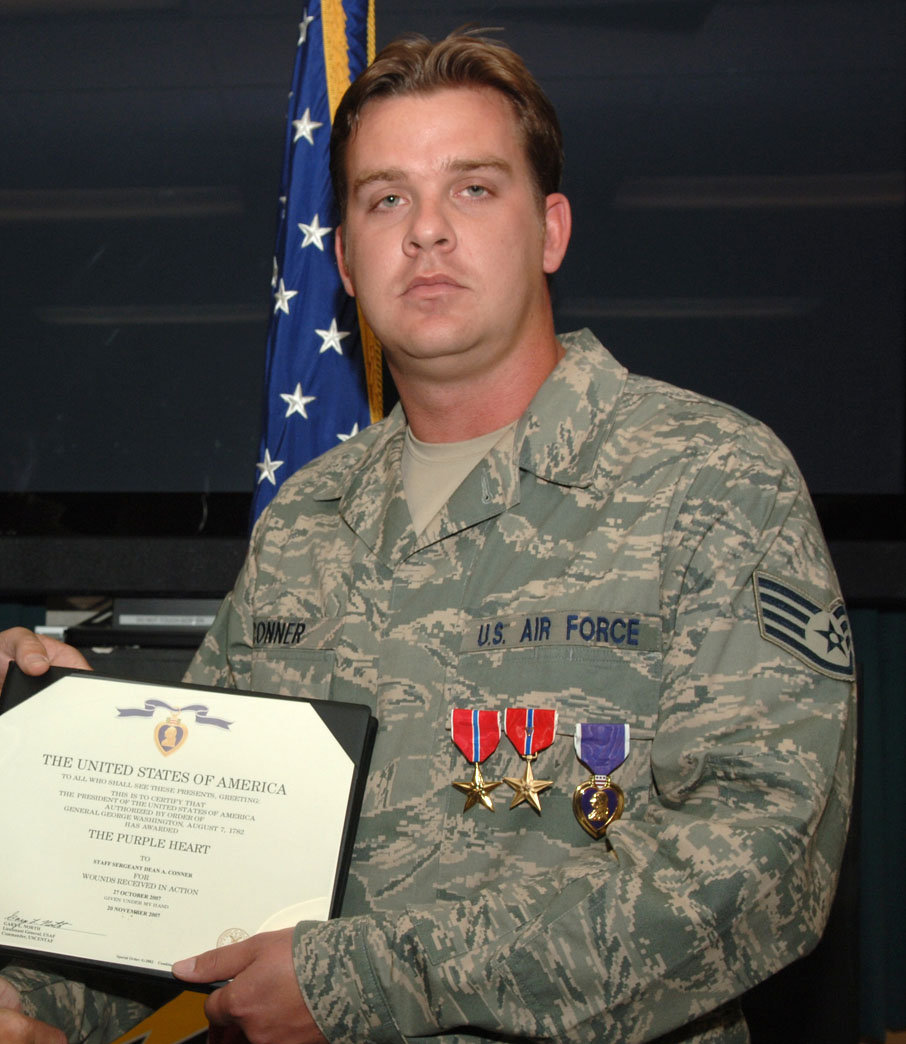 SSgt Dean Conner, Bronze Star Medal with Valor Recipient