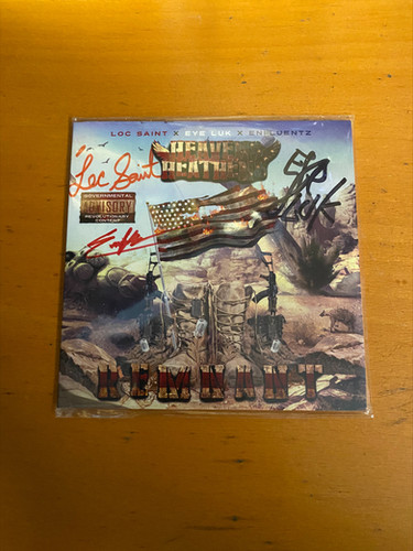 Extremely Rare "All 3 Autographed" Hard Copy Of Remnant | Loc Saint Website