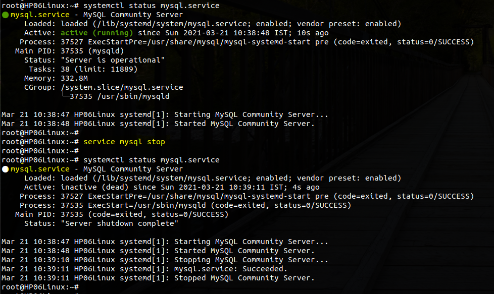 How To Stop MySQL Server How To Stop MySQL Server