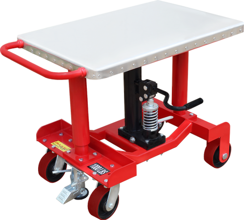Low Profile Post Lift Table, 1000 Lb. Cap., 30x20 Platform with ...