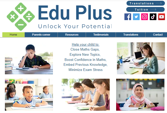 Maths Worksheets | Edu Plus Tuitions