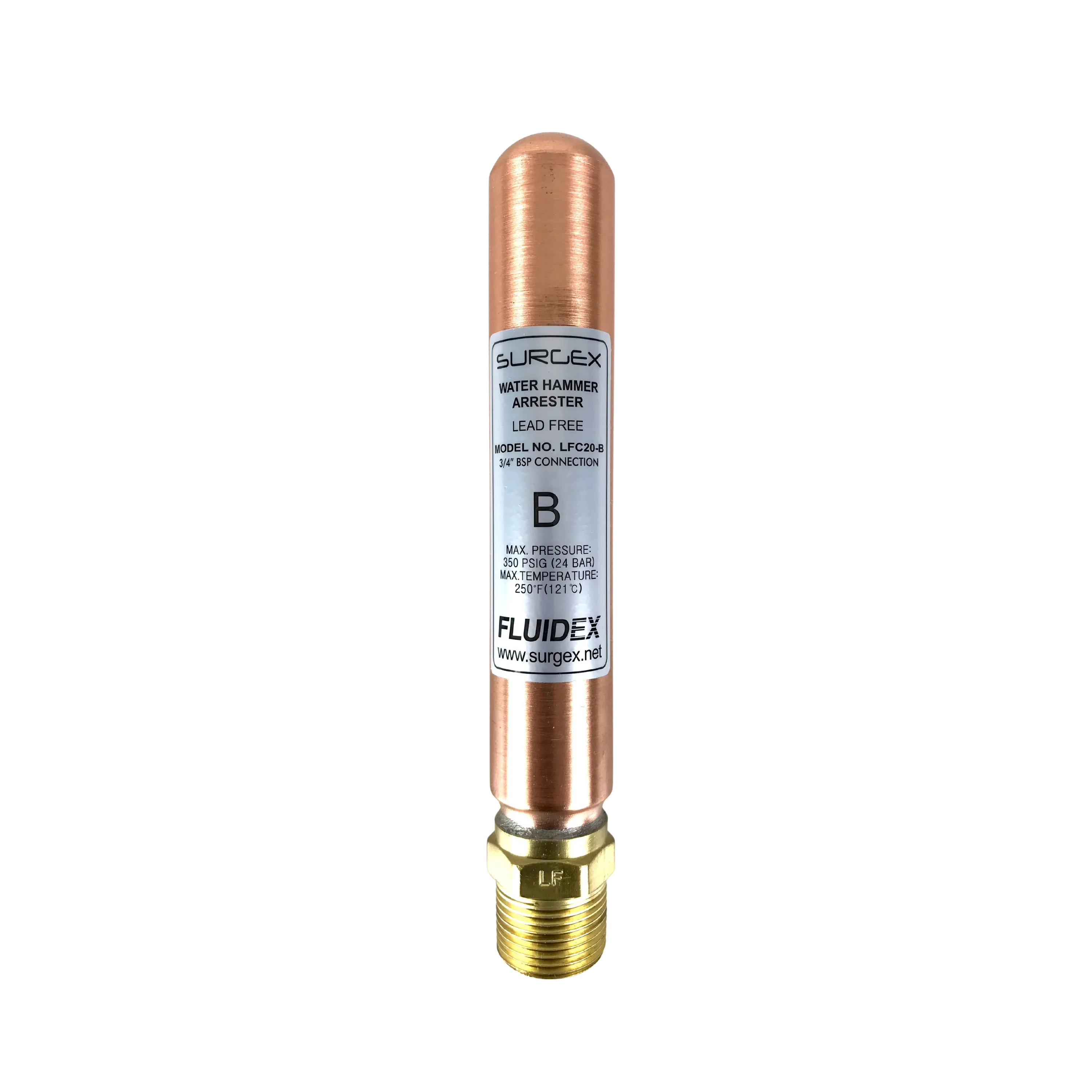 Lead Free Water Hammer Arrestors | SURGEx