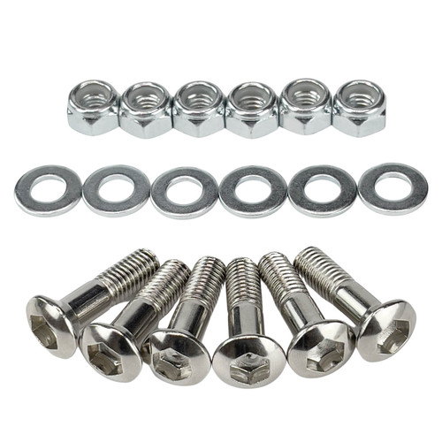 727 MOTO Silver Pack Of 6 Sprocket Bolts 32MM Long - Heavy Duty | JNR ...