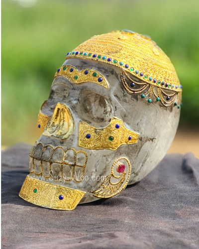 Sacred Tibetan Crystal Skull | suzywoo