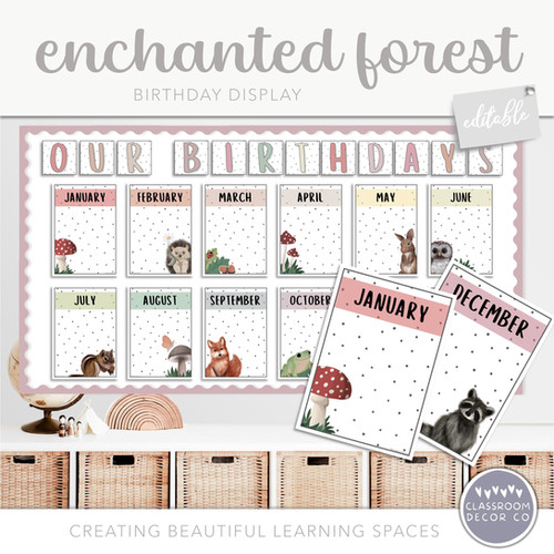 Enchanted Forest | Birthday Display | Classroom Decor Co