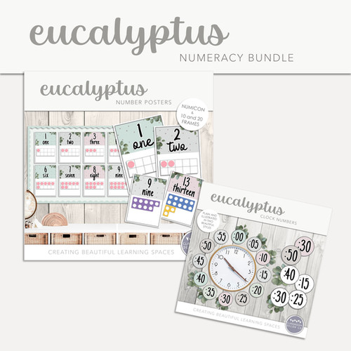 Eucalyptus | Numeracy Mini Bundle | Classroom Decor Co