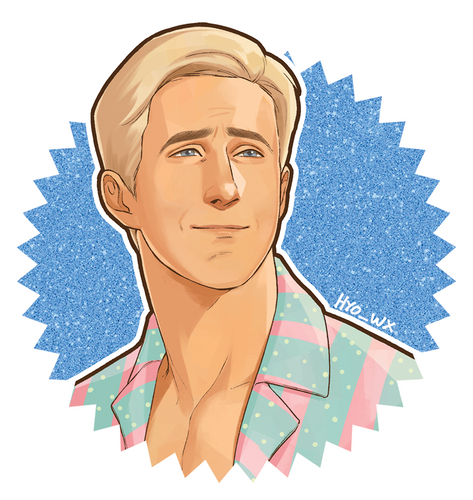 Barbie Sticker (Ken Edition) | Pusipart