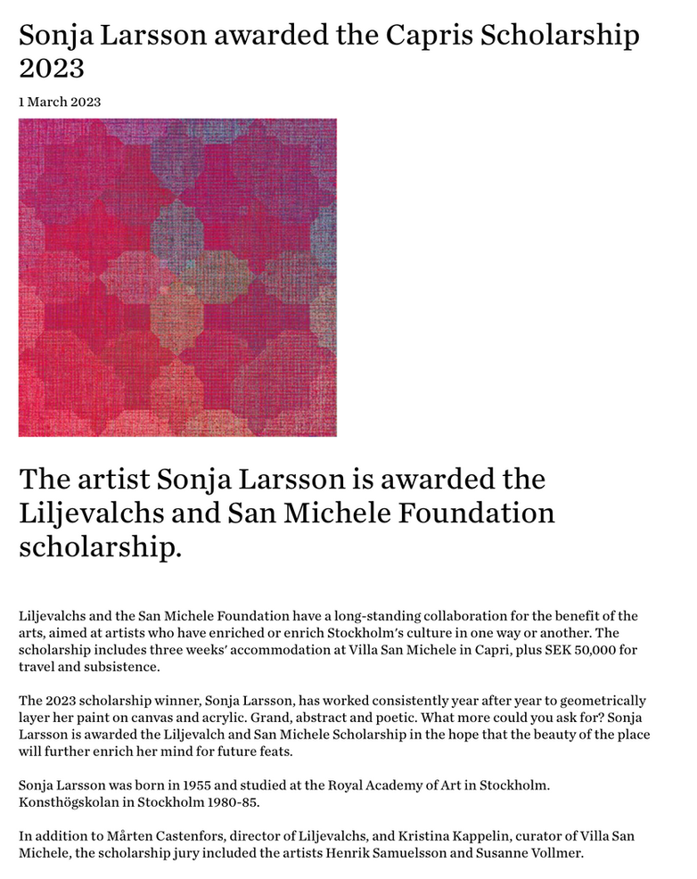 Home | Sonja Larsson