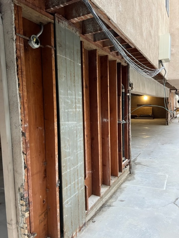 Every Sinai foundation structural repair gets right down to the studs...