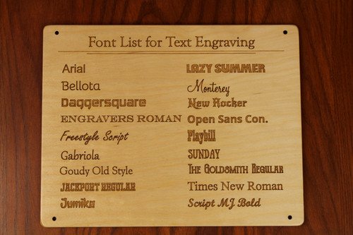 Custom Text Engraving Added To A Masterpiece Product | Masterpiece Laser