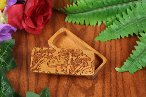 Mushroom Cap | Stash Box | Masterpiece Laser