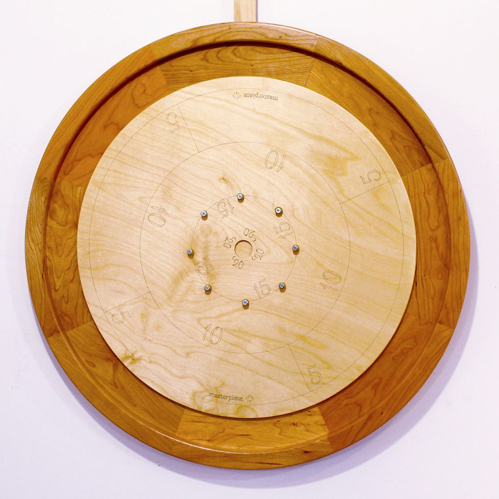 Crokinole Boards & Score Counters | Masterpiece Laser