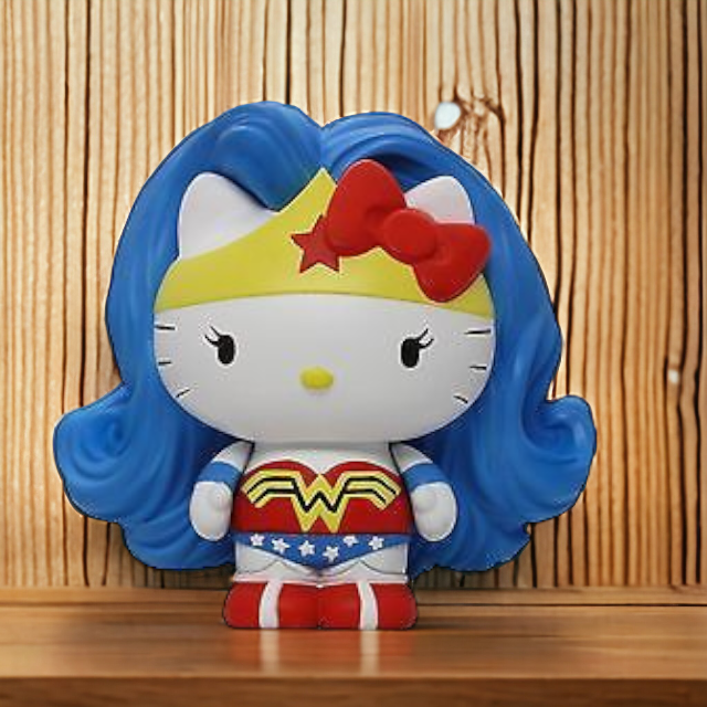 Hello Kitty Hero Remix Wonder Woman | Gotham Collectables