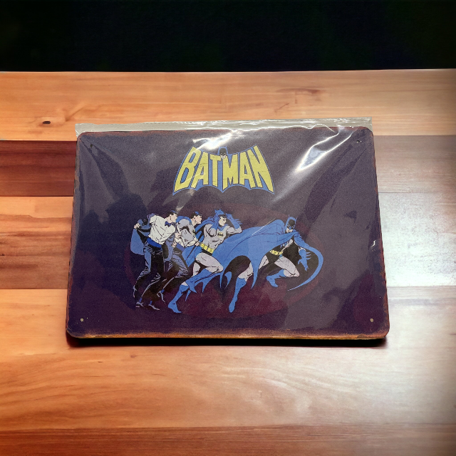 Batman Transforming Metal Tin Sign | Gotham Collectables