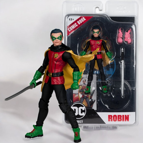 McFarlane DC Direct Robin Figure with Comic Page Puncher | Gotham ...