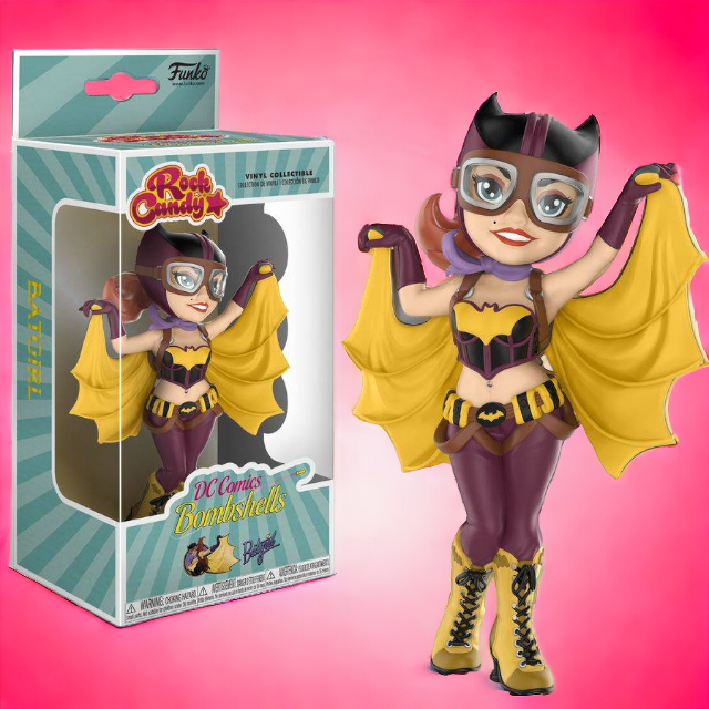 Batgirl DC Bombshells Rock Candy Figurine | Gotham Collectables