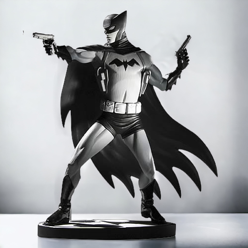 Batman & White Cliff Chiang Statue | Gotham Collectables