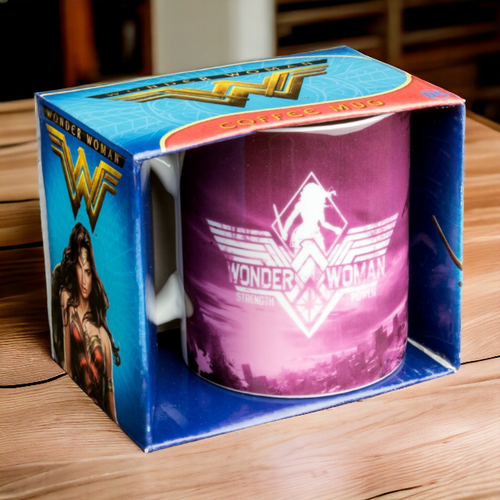 Wonder Woman - Strength, Power Coffee Mug | Gotham Collectables