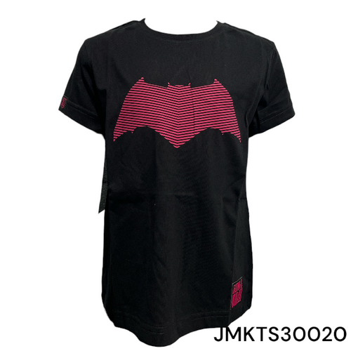 Batman with Pink BVS Logo Kids T-Shirt | Gotham Collectables