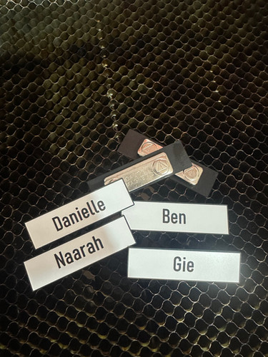 Custom Magnetic Name Tags | Precision Etch