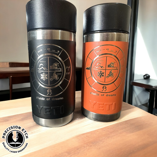 Laser Engraved 12oz Yeti Hot Shot | Precision Etch
