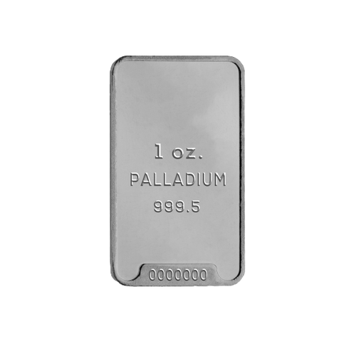 Buy 1 oz Palladium Bars in Maine- | ppmrcc