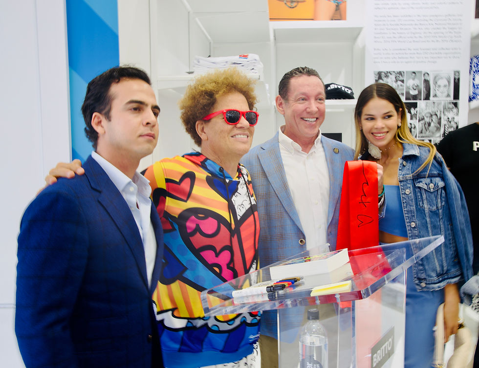 Britto Store Opens at Aventura Mall