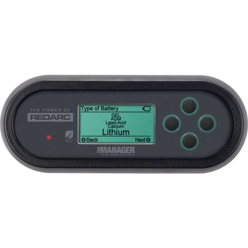 Manager30 Remote Monitor : REDARC BMS Controller