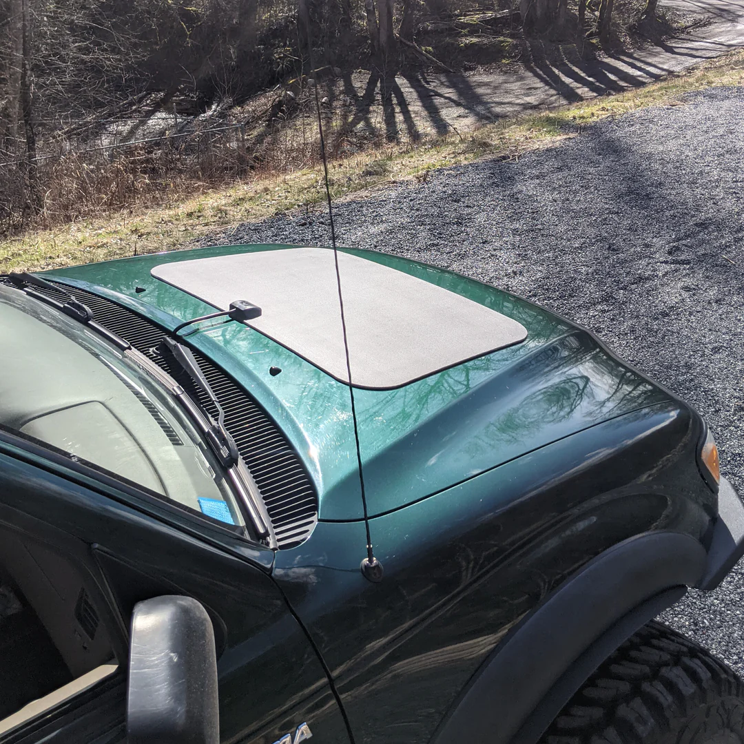 70 Watt Hood Solar for 1st Gen Toyota Tacoma | Cascadia 4x4 VSS System ...