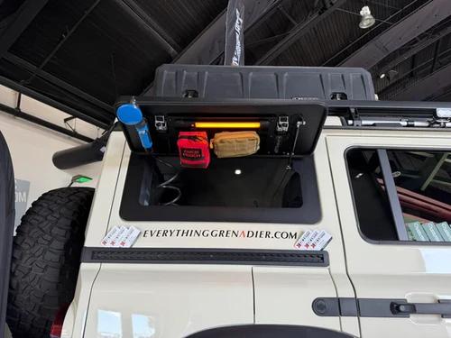 INEOS Grenadier GullWing Hatch System with MOLLE Panels | 12° North ...