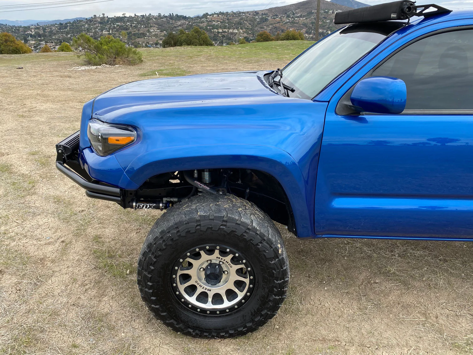 05-15 To 16 Toyota Tacoma Conversion Off Road Fiberglass Fenders and H ...
