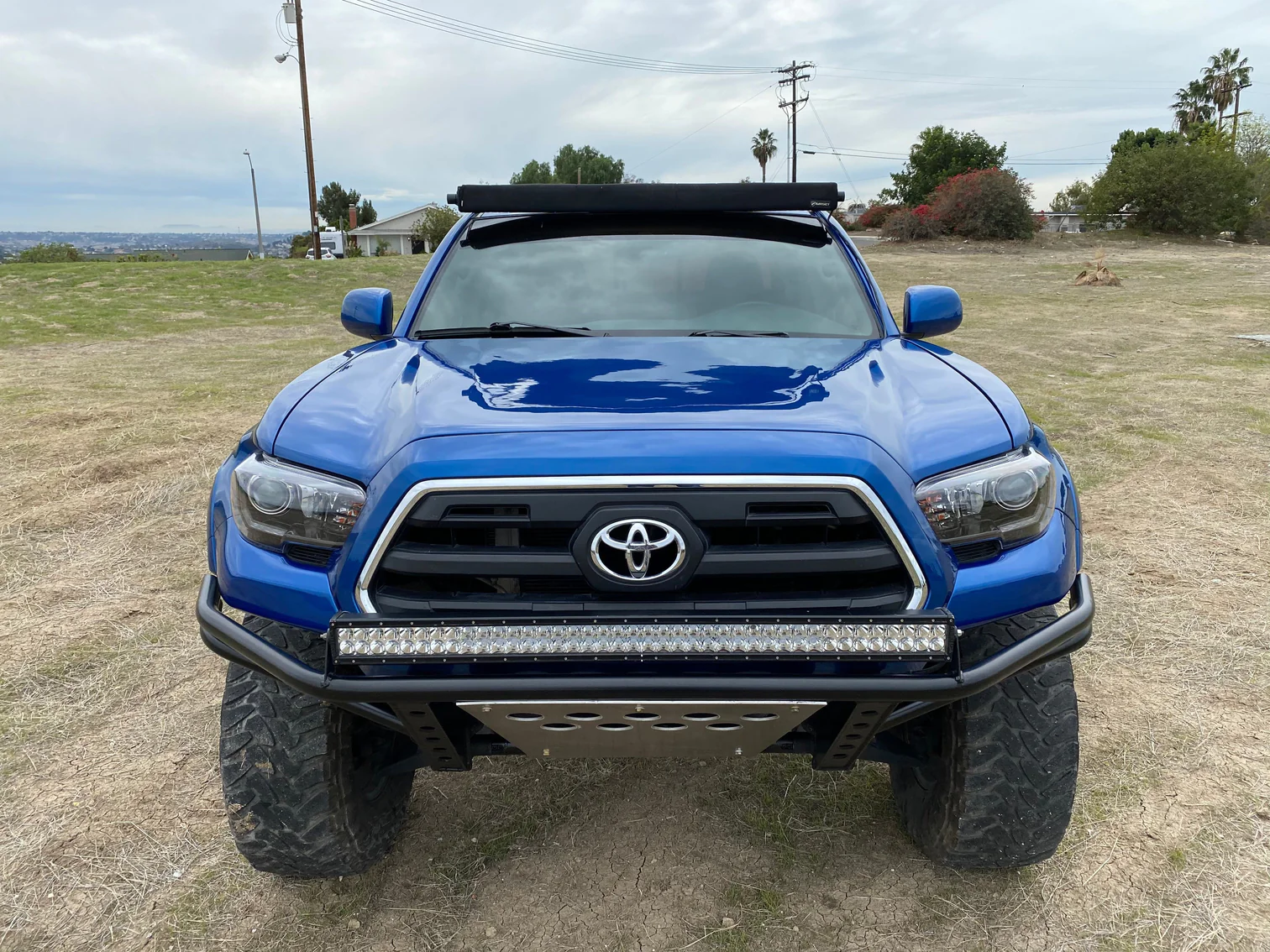 05-15 To 16 Toyota Tacoma Conversion Off Road Fiberglass Fenders and H ...