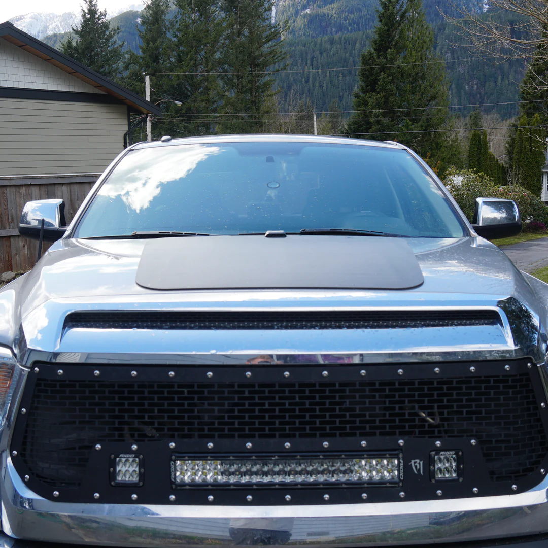 90 Watt Hood Solar for Toyota Tundra | Cascadia 4x4 VSS System™ | 12 ...