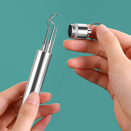 Portable Reusable Stainless Steel Toothpicks | 12° North Industries