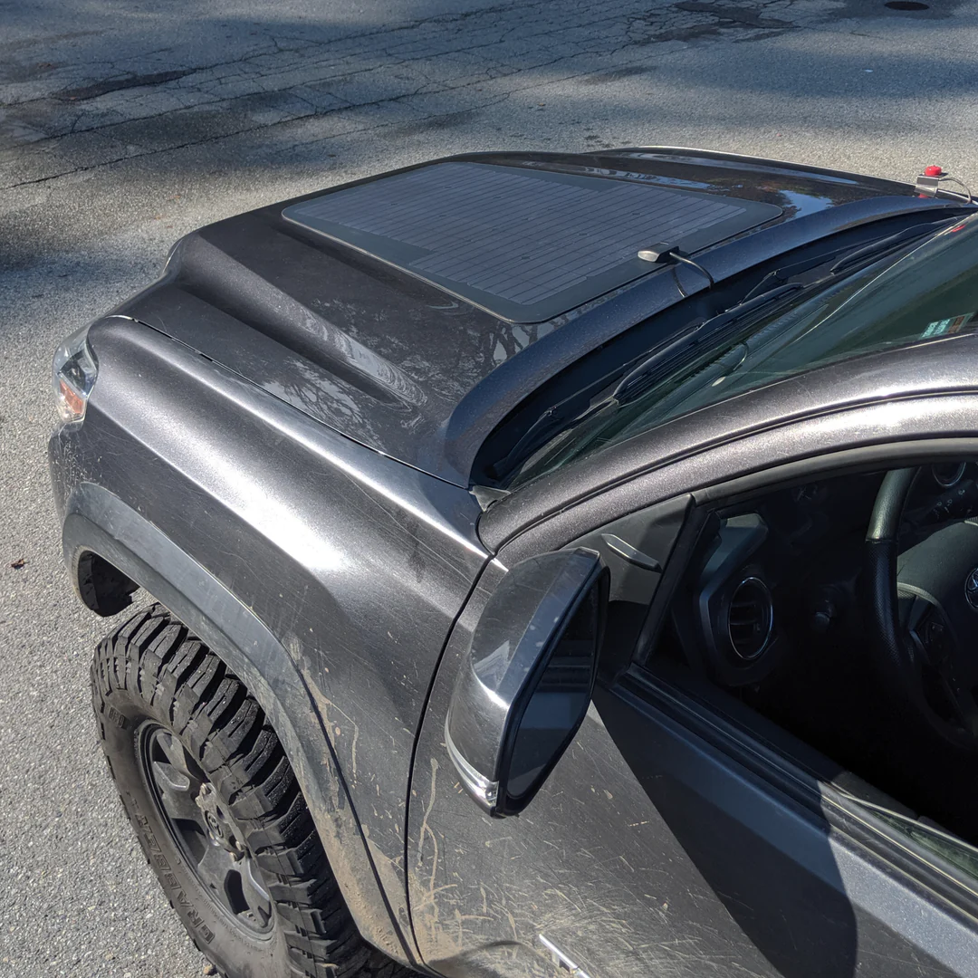 85 Watt Hood Solar for 3rd Gen Toyota Tacoma | Cascadia 4x4 VSS System ...