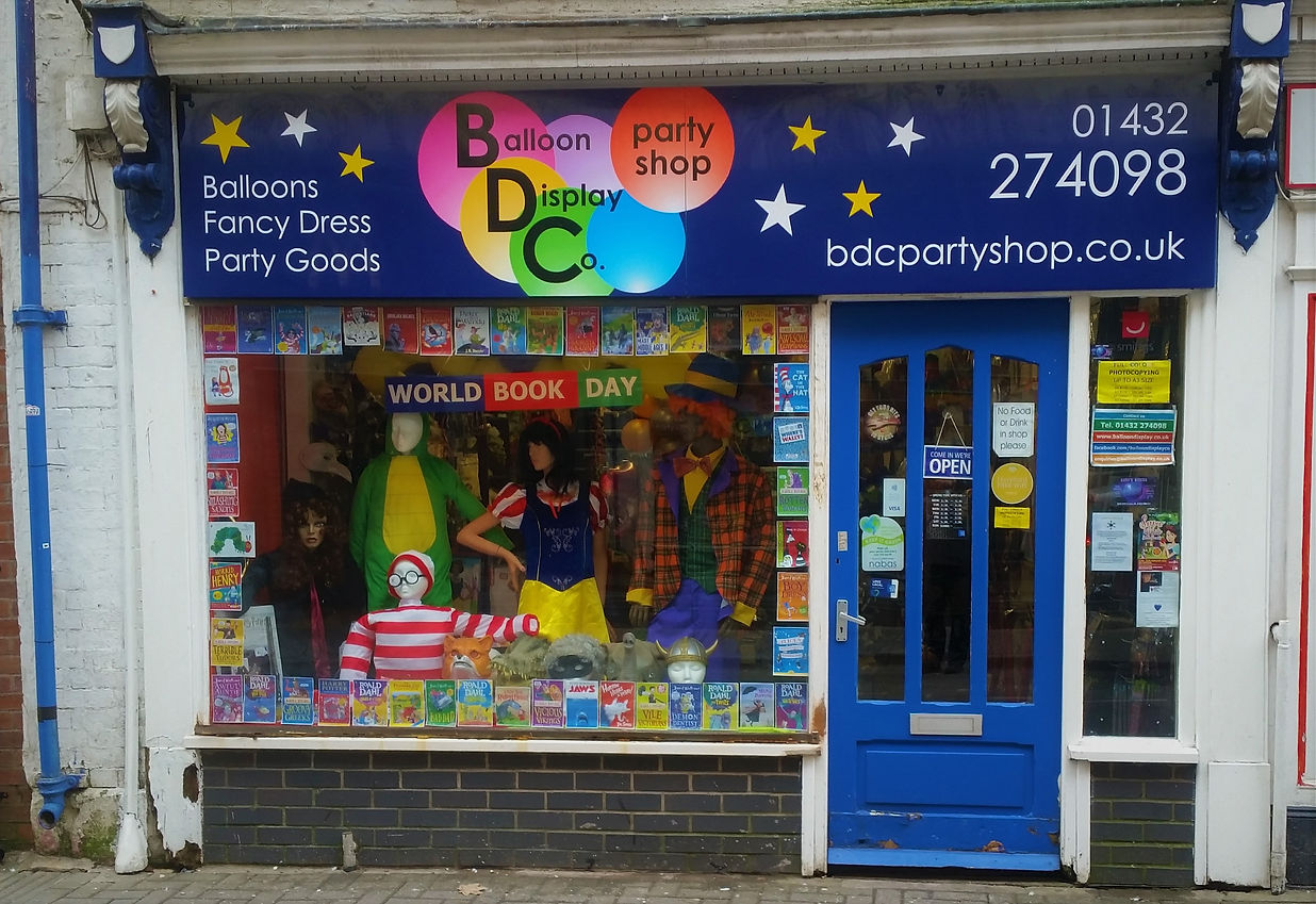Local party store | The Balloon Display Company & Party Shop